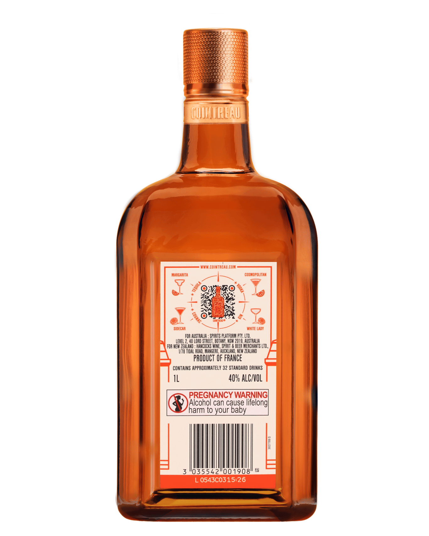 Buy Cointreau Orange Liqueur 1l Online @Lowest Price