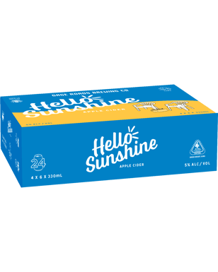 Buy Hello Sunshine Apple Cider Cans 330ml Online @Lowest Price