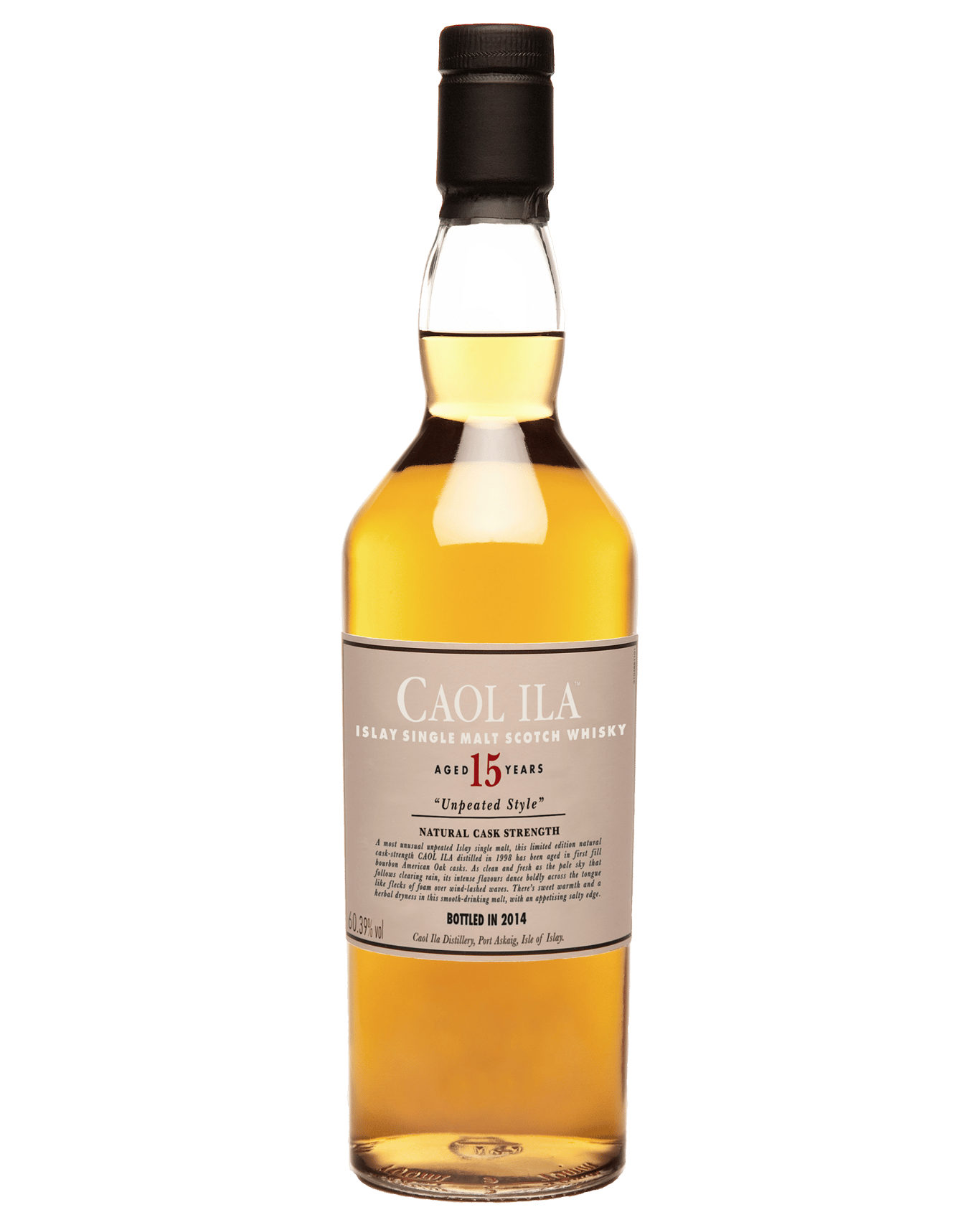 Buy Caol Ila 15 Year Old Unpeated Style Scotch Whisky 700ml Online ...