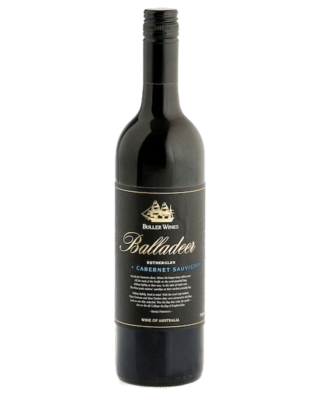 Buller Wines Balladeer Cabernet Sauvignon - Boozy