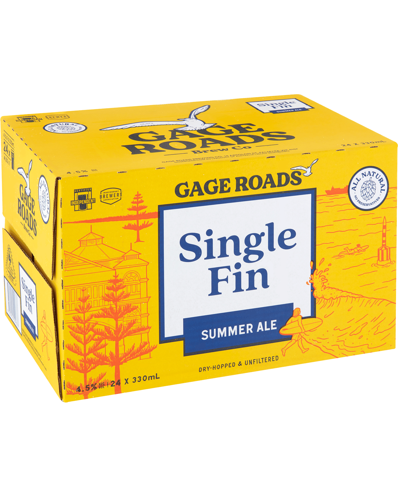 Buy Gage Roads Single Fin Summer Ale Bottles 330ml Online @Lowest Price