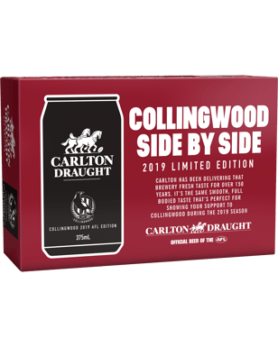 Buy Carlton Draught Collingwood Cans 375ml Online @Lowest Price