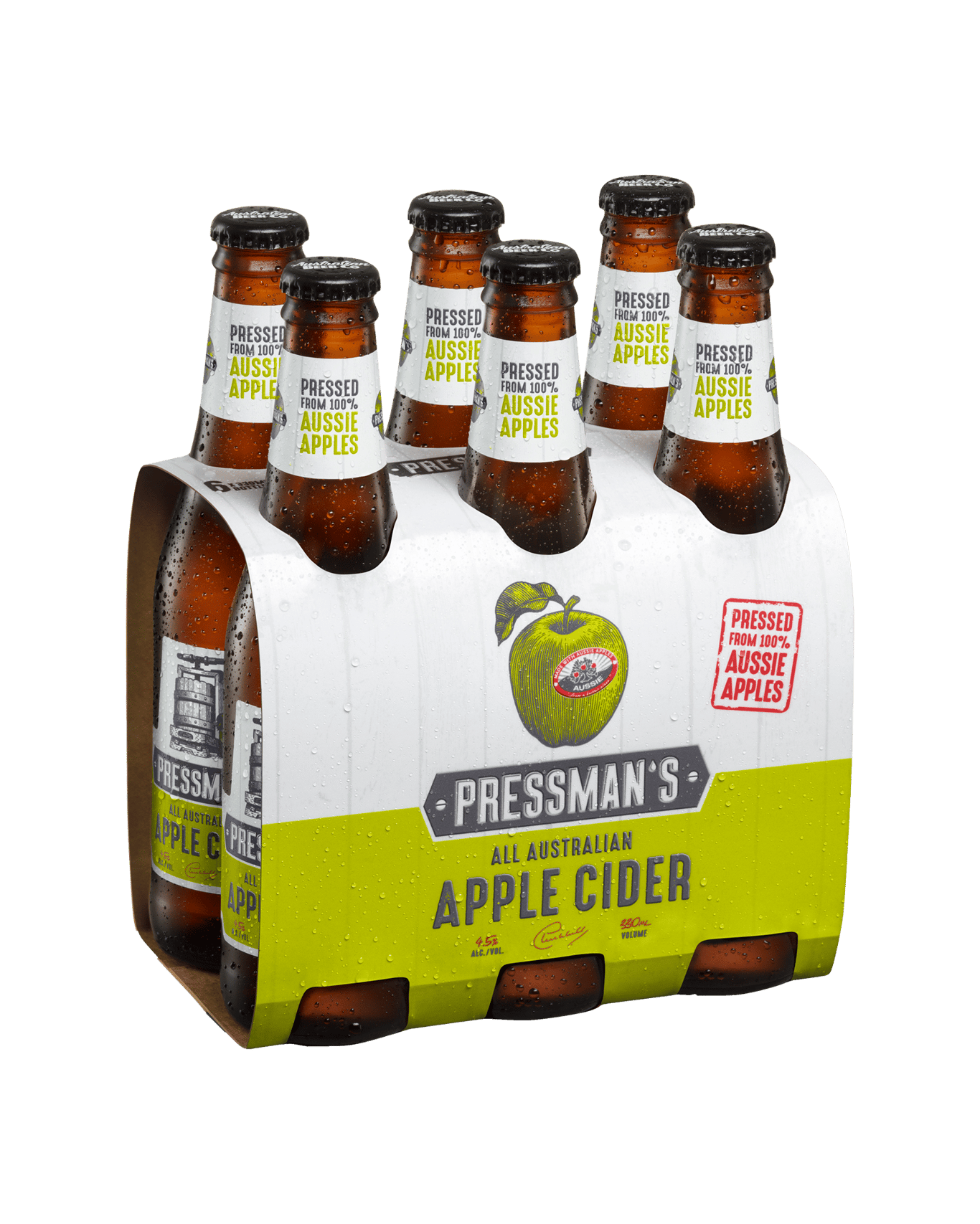 Buy Pressman's Original All Australian Apple Cider 330ml Online @Lowest ...