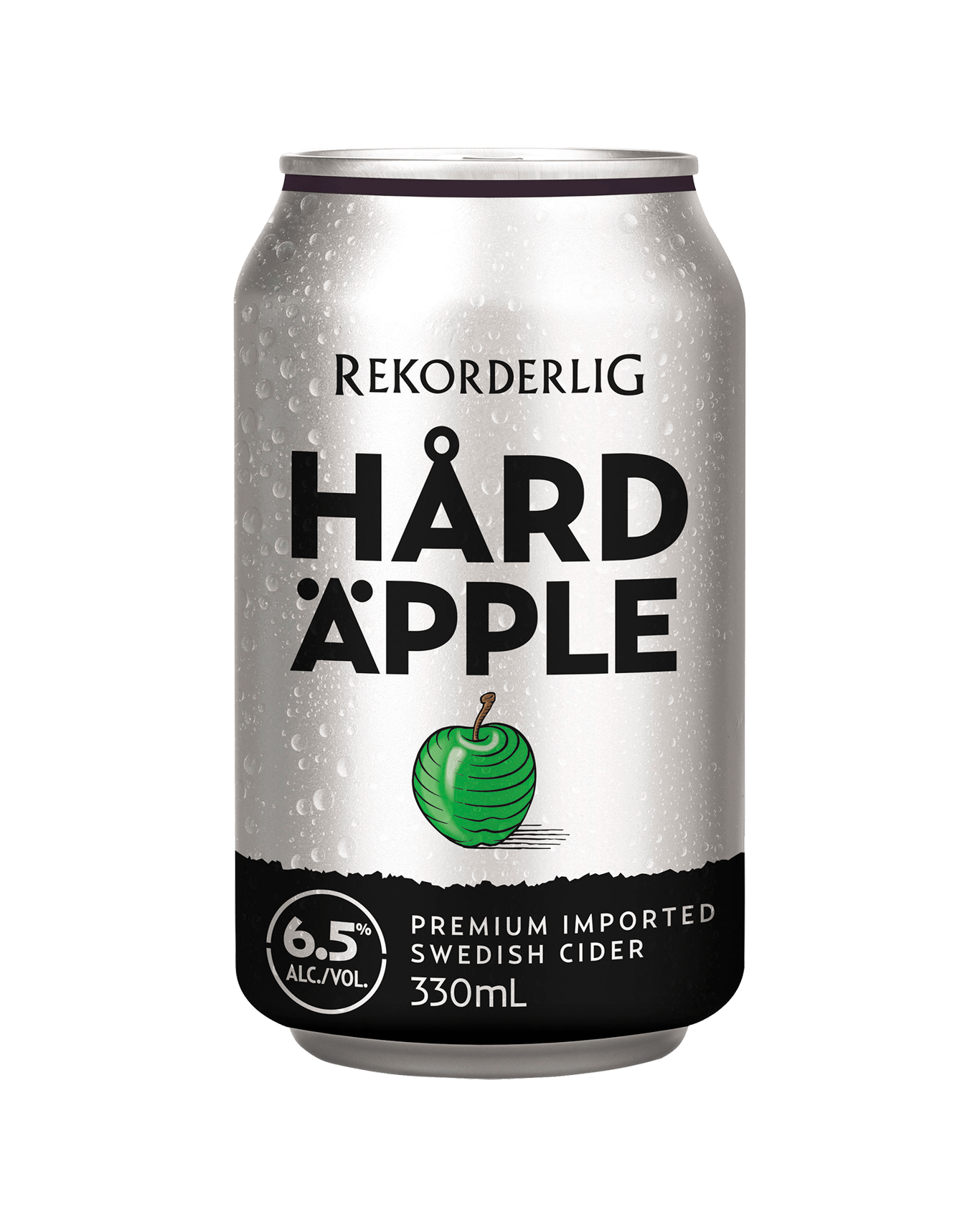 Buy Rekorderlig Hard Äpple Cider 6.5% Cans 10 Pack 330ml Online @Lowest ...