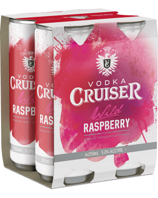 Buy Vodka Cruiser Wild Raspberry 250ml Can Online @Lowest Price