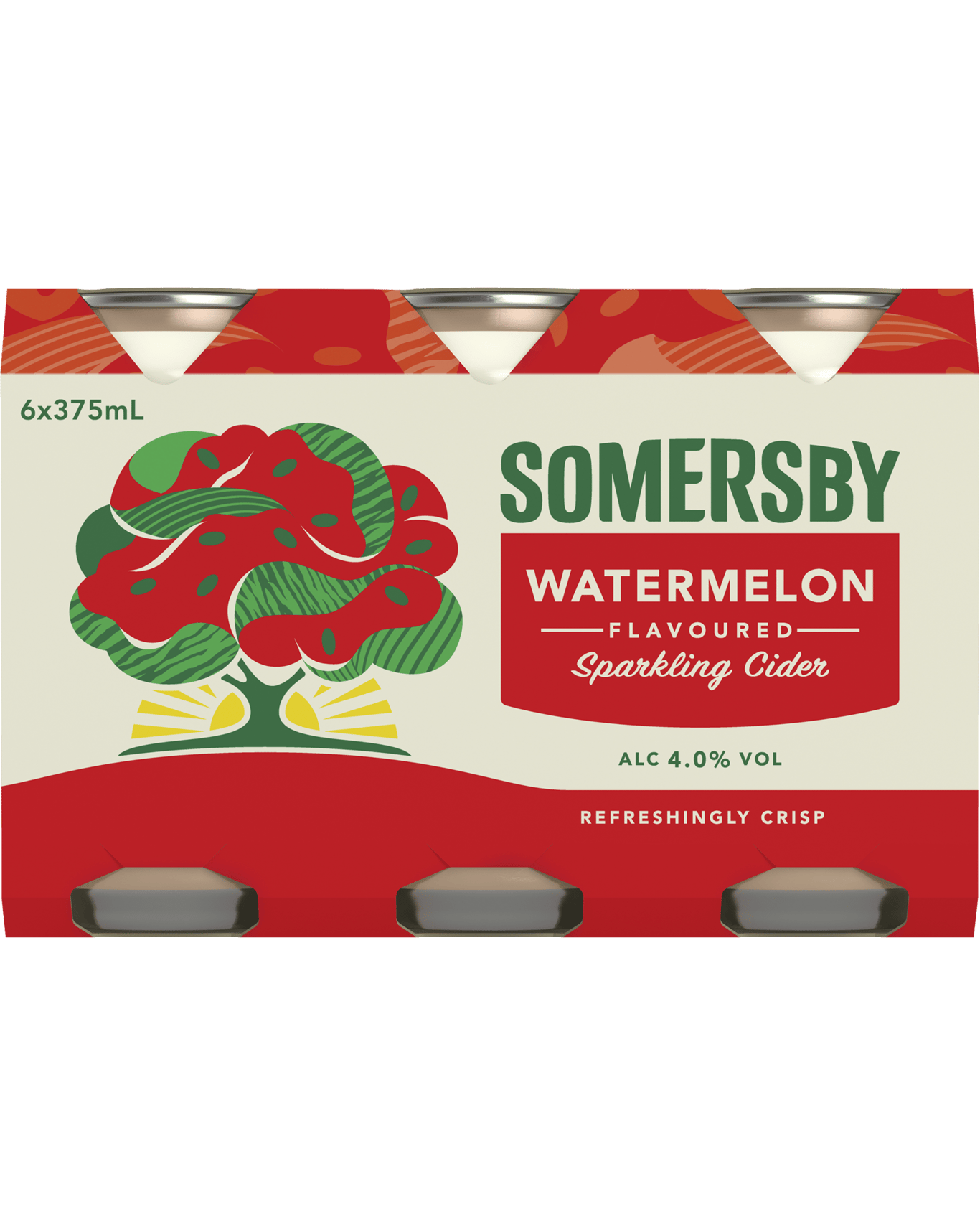 Buy Somersby Watermelon Cider Cans 375ml Online @Lowest Price