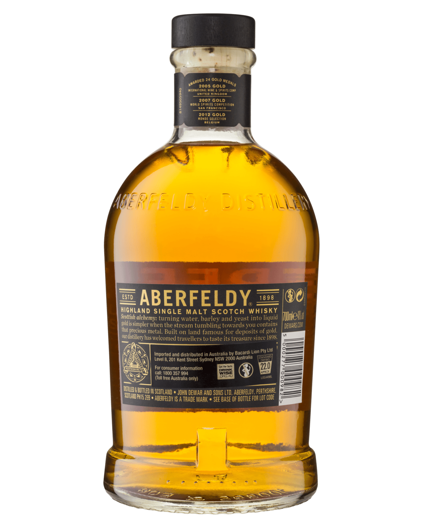 Buy Aberfeldy 12yo Single Malt Scotch Whisky 700ml Online @Lowest Price