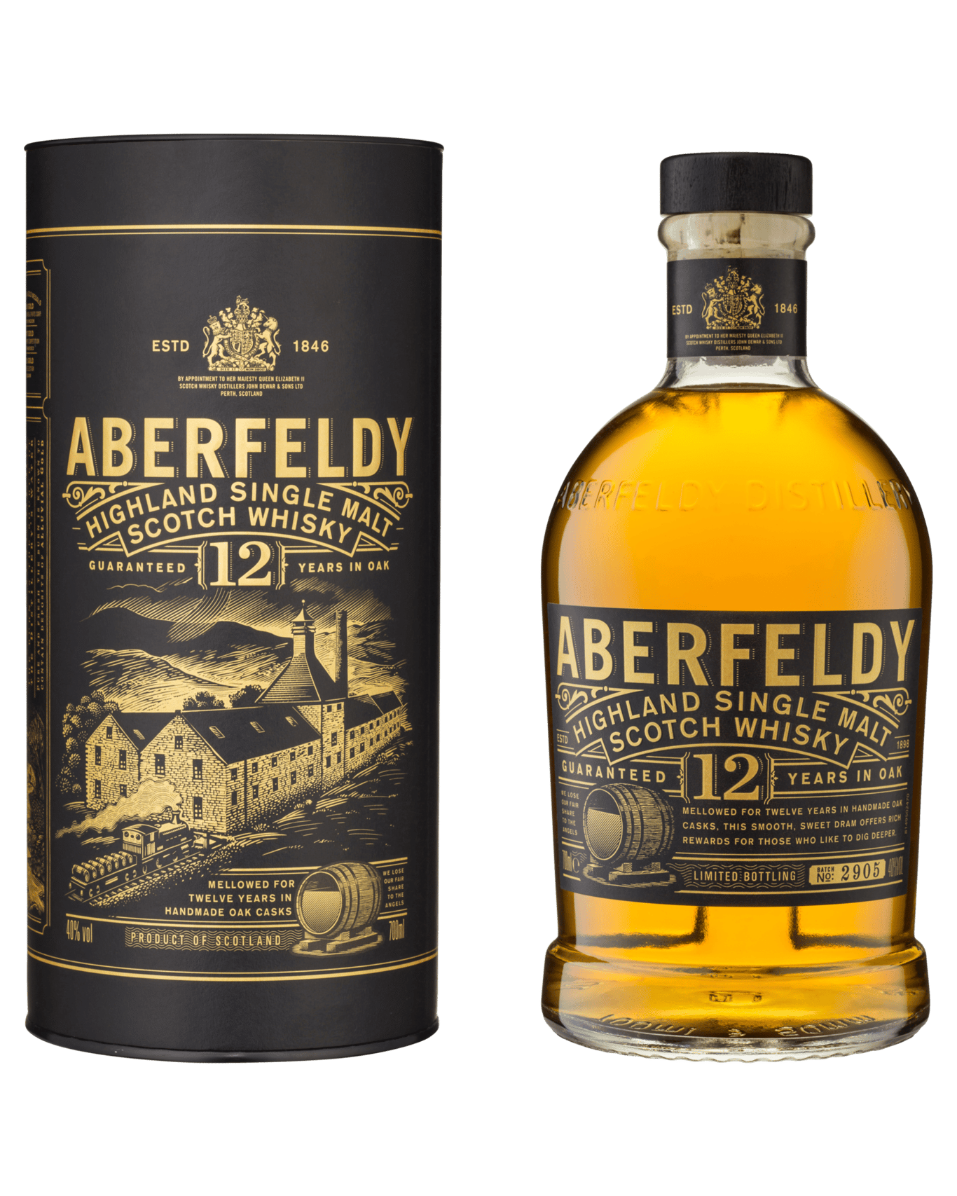 Buy Aberfeldy 12yo Single Malt Scotch Whisky 700ml Online @Lowest Price