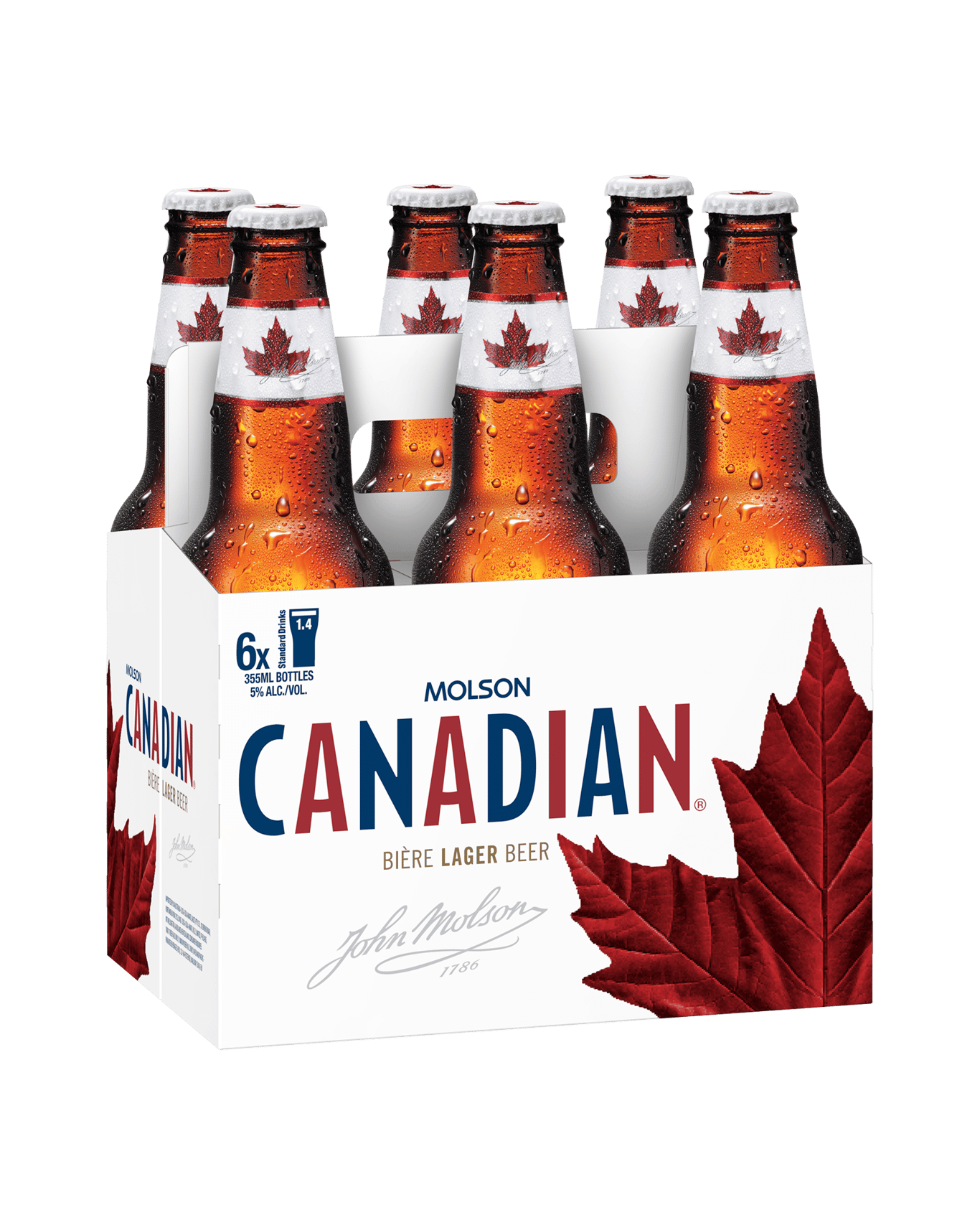 Buy Molson Canadian Lager 355ml Online @Lowest Price