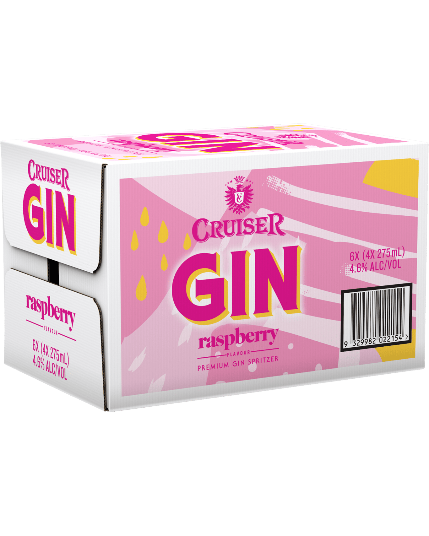 Buy Cruiser Gin Raspberry Bottles 275ml Online @Lowest Price