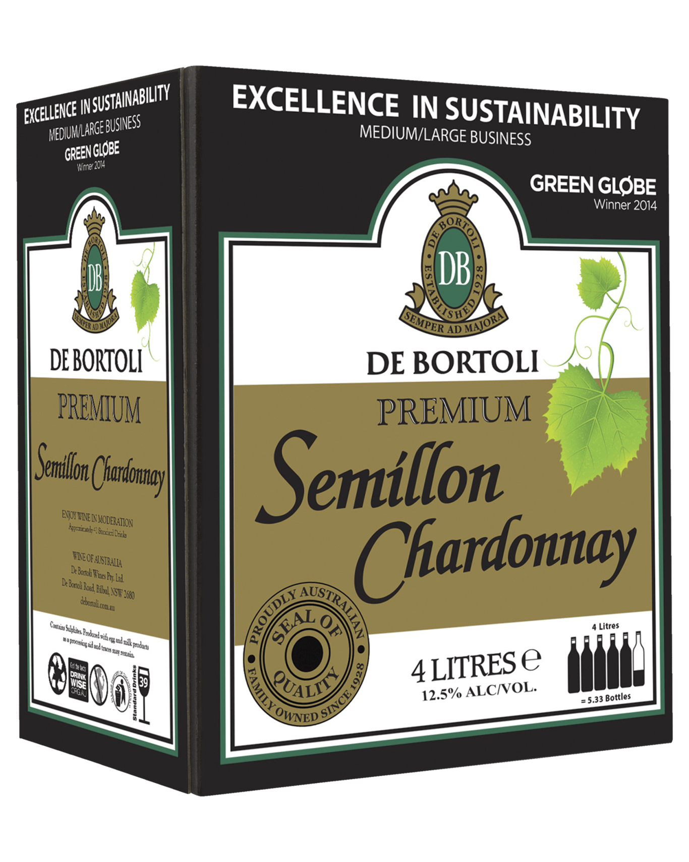 Buy De Bortoli Semillion Chardonnay 4l Online @Lowest Price