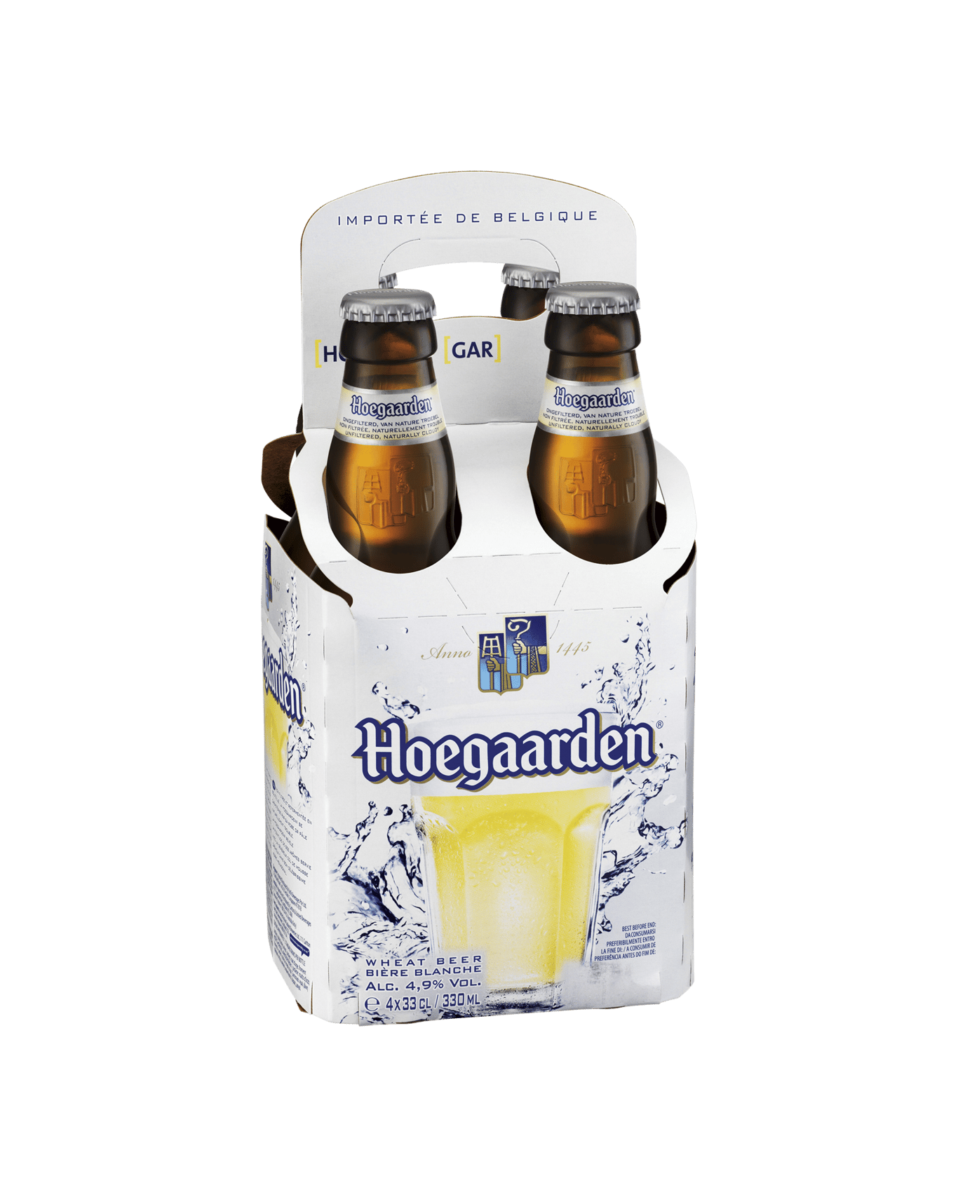 Buy Hoegaarden Wheat Beer Bottles 330ml Online @Lowest Price