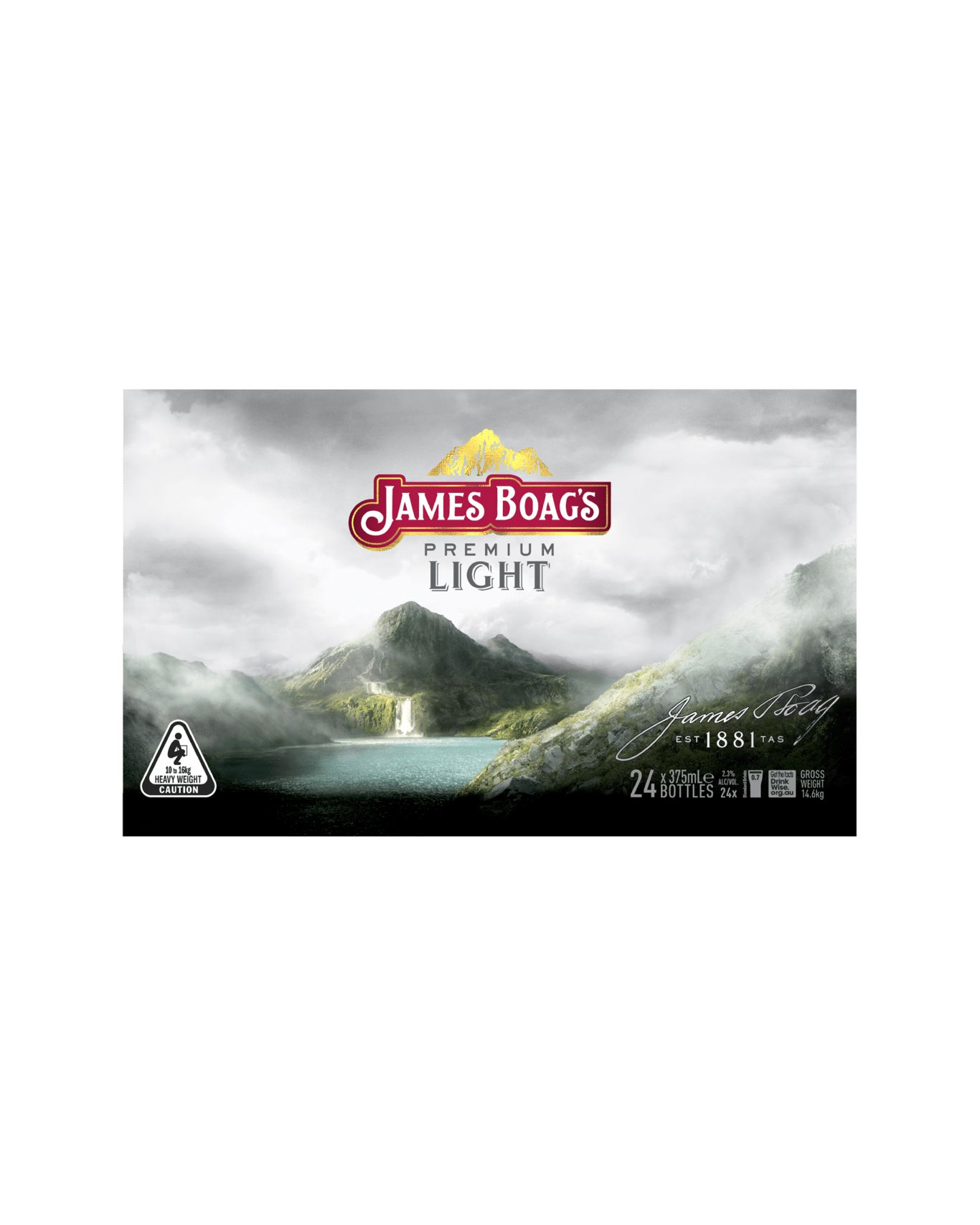 Buy James Boag's Premium Light Bottles 375ml Online @Lowest Price