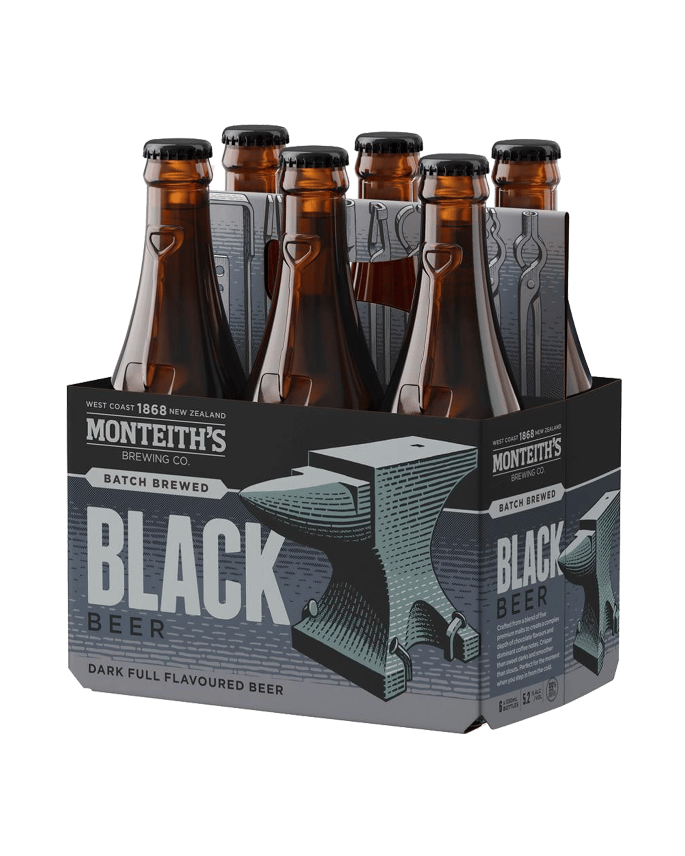 Buy Monteith's Black Beer Bottles 330ml Online @Lowest Price