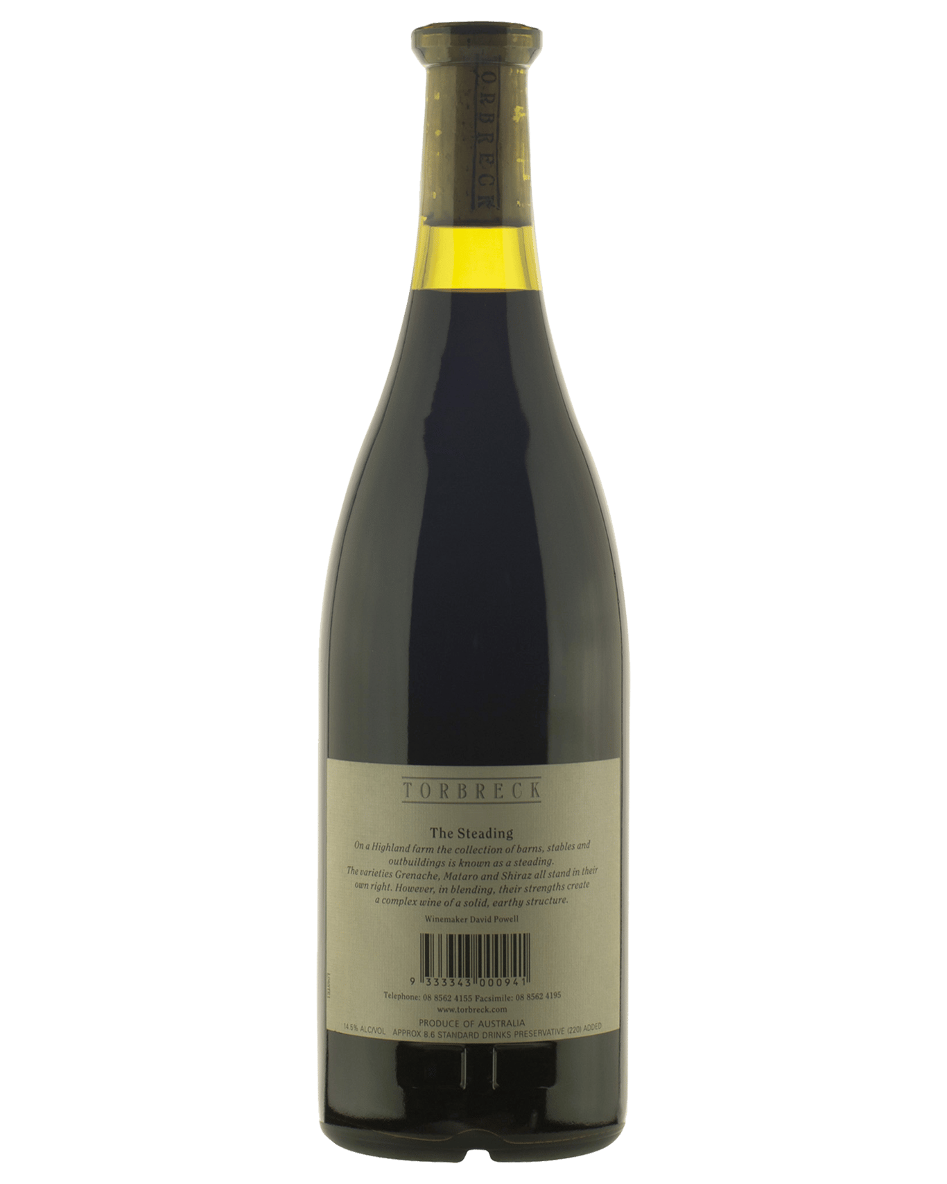 Buy Torbreck The Steading Grenache Shiraz Mataró Online @Lowest Price