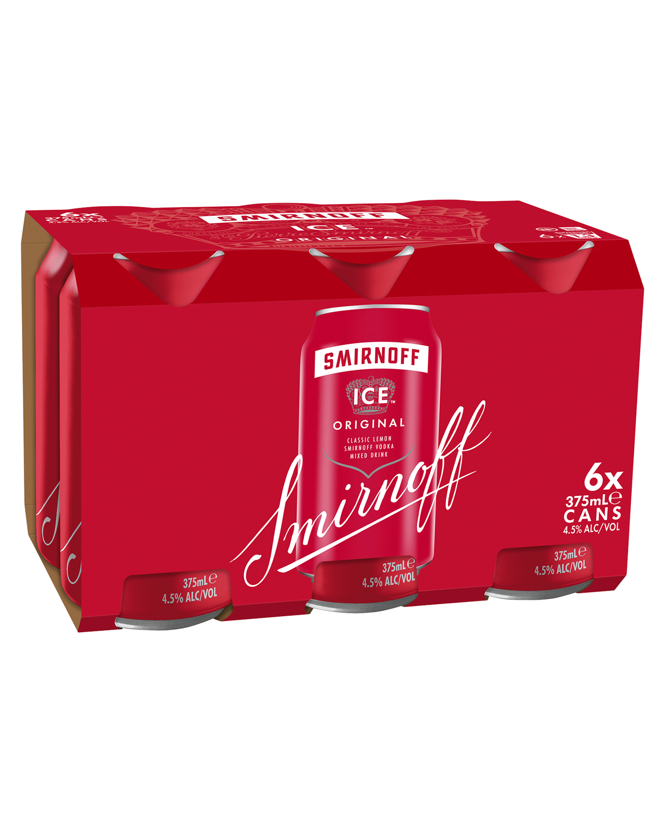 Buy Smirnoff Ice Red Cans 375ml Online @Lowest Price