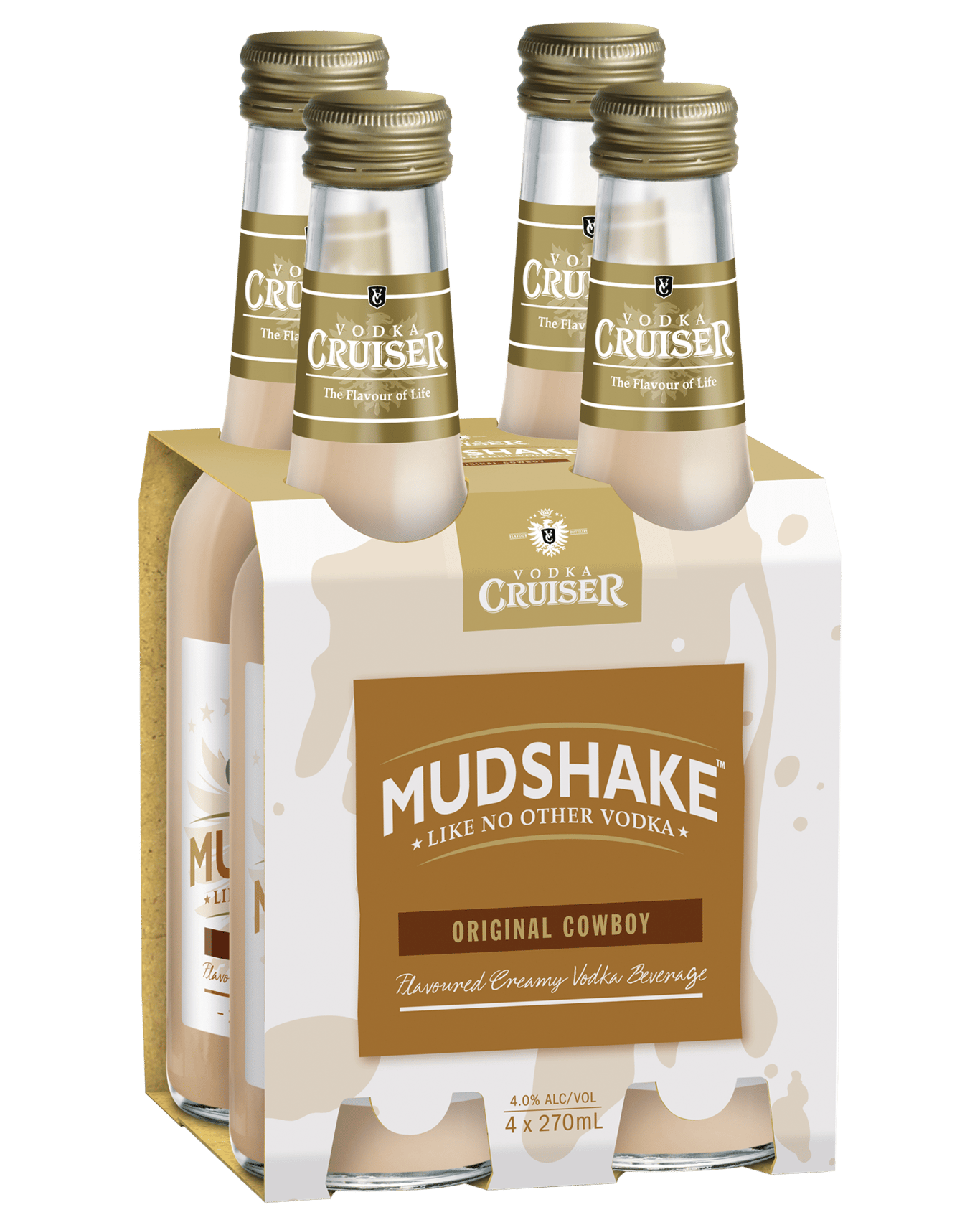 Buy Vodka Cruiser Mudshake Original C.s Cowboy 270ml Online @Lowest Price