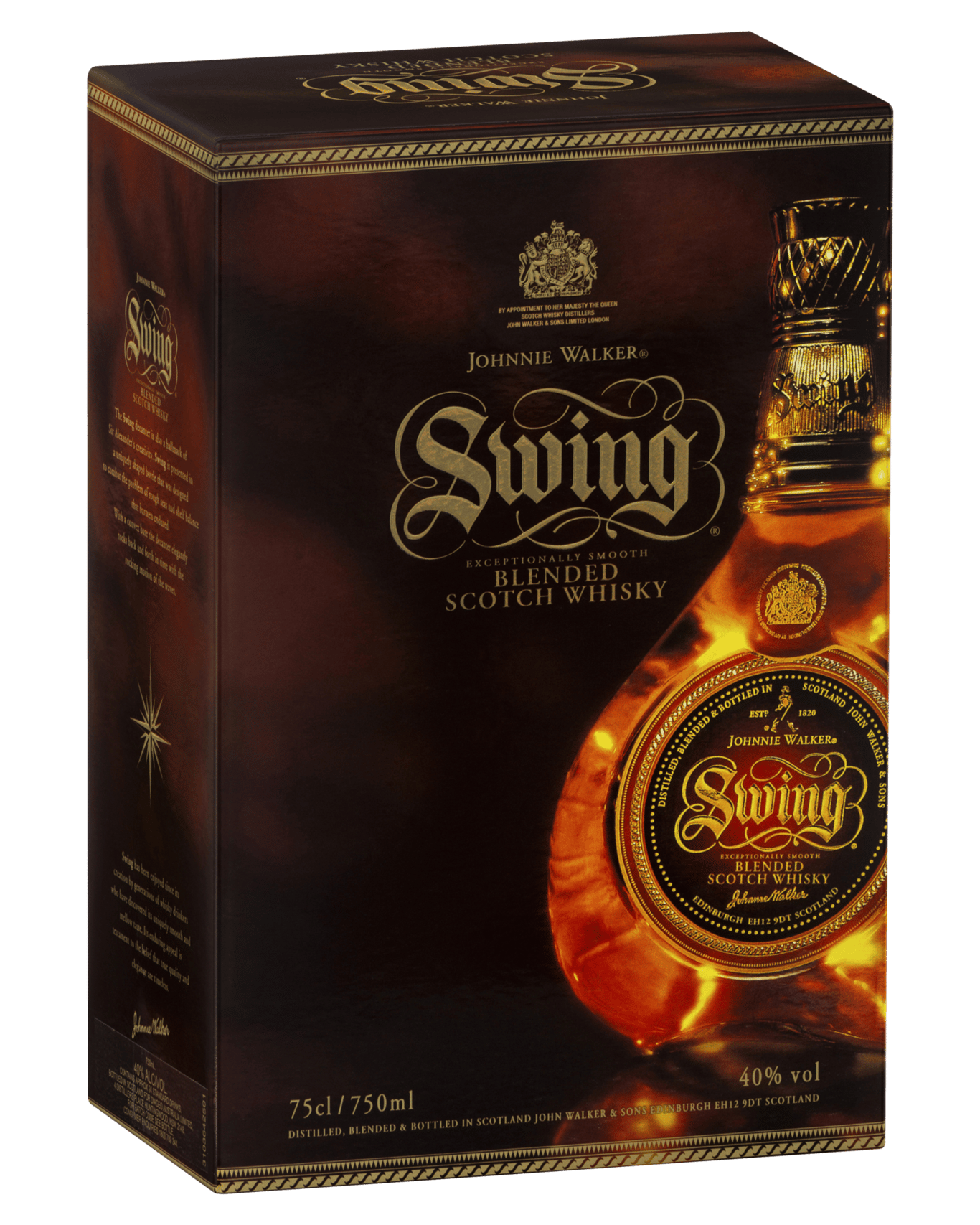 Buy Johnnie Walker Swing Blended Scotch Whisky 750ml Online @Lowest Price
