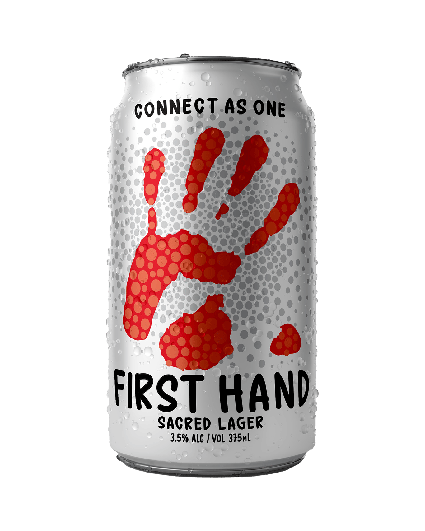 Buy First Hand Beer Sacred Lager Mid Cans 375ml Online @Lowest Price