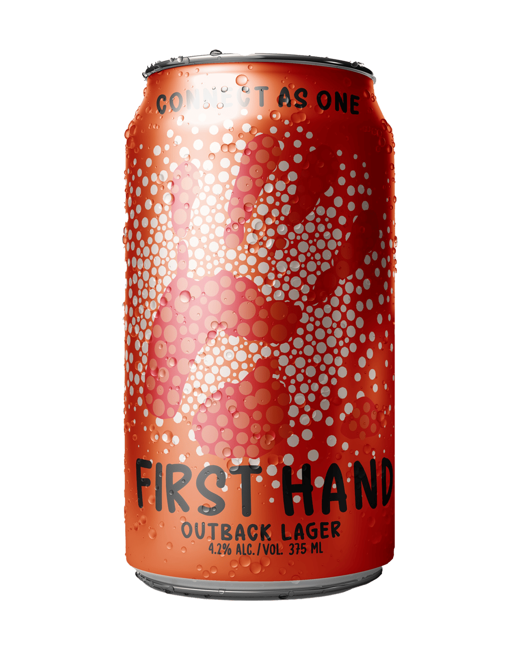 Buy First Hand Beer Outback Lager Cans 375ml Online @Lowest Price