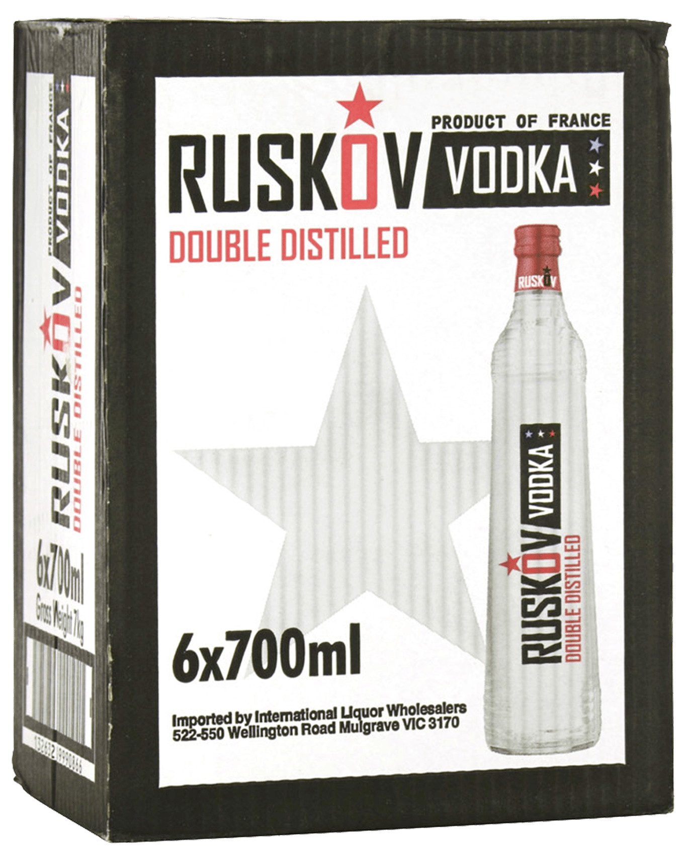 Buy Ruskov Vodka 700ml Online @Lowest Price