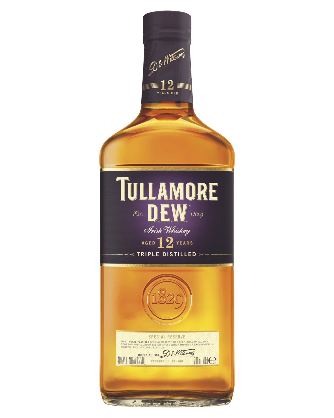 Buy Tullamore Dew 12 Year Old Special Reserve Irish Whiskey 700ml ...