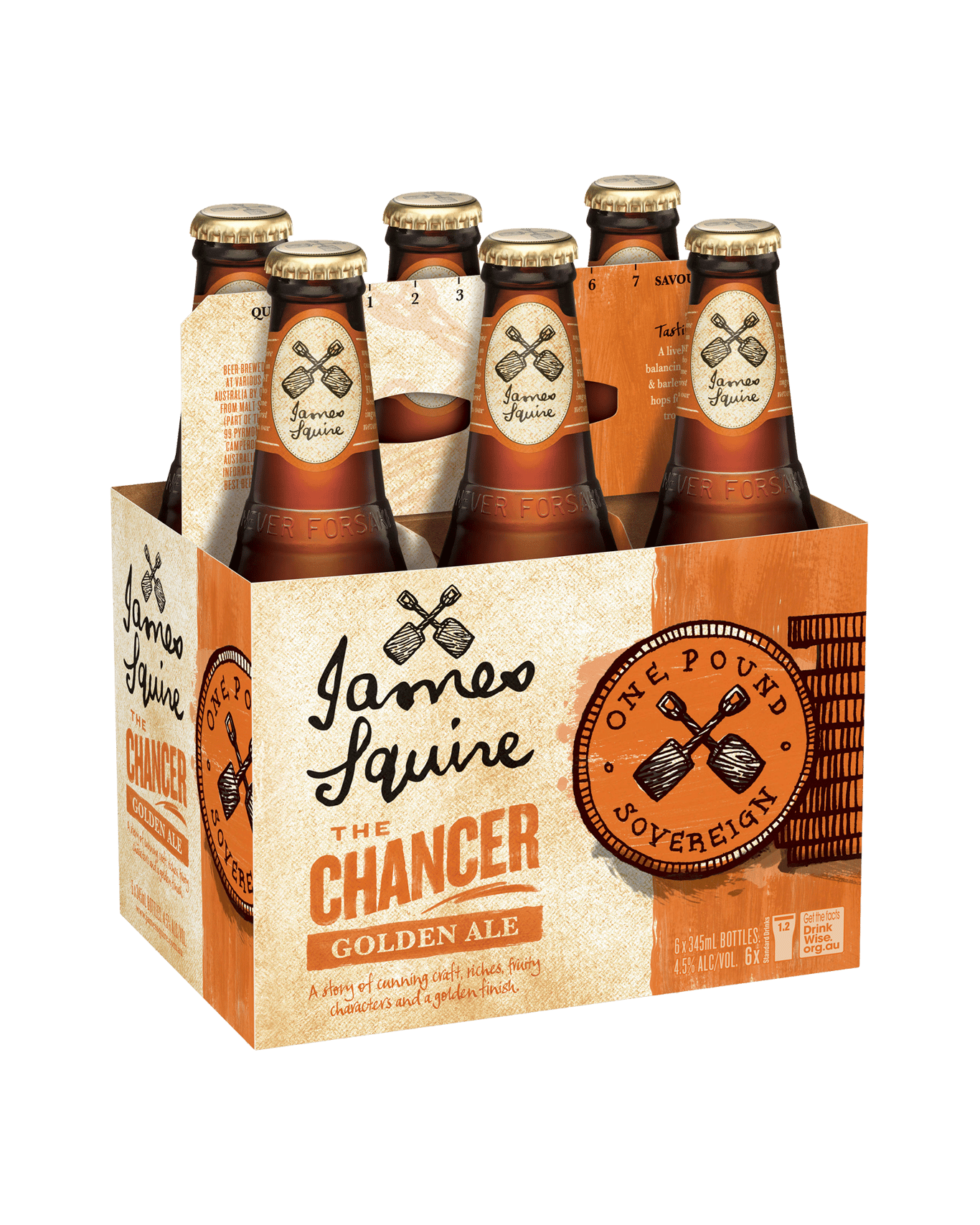 Buy James Squire The Chancer Golden Ale 345ml Online @Lowest Price