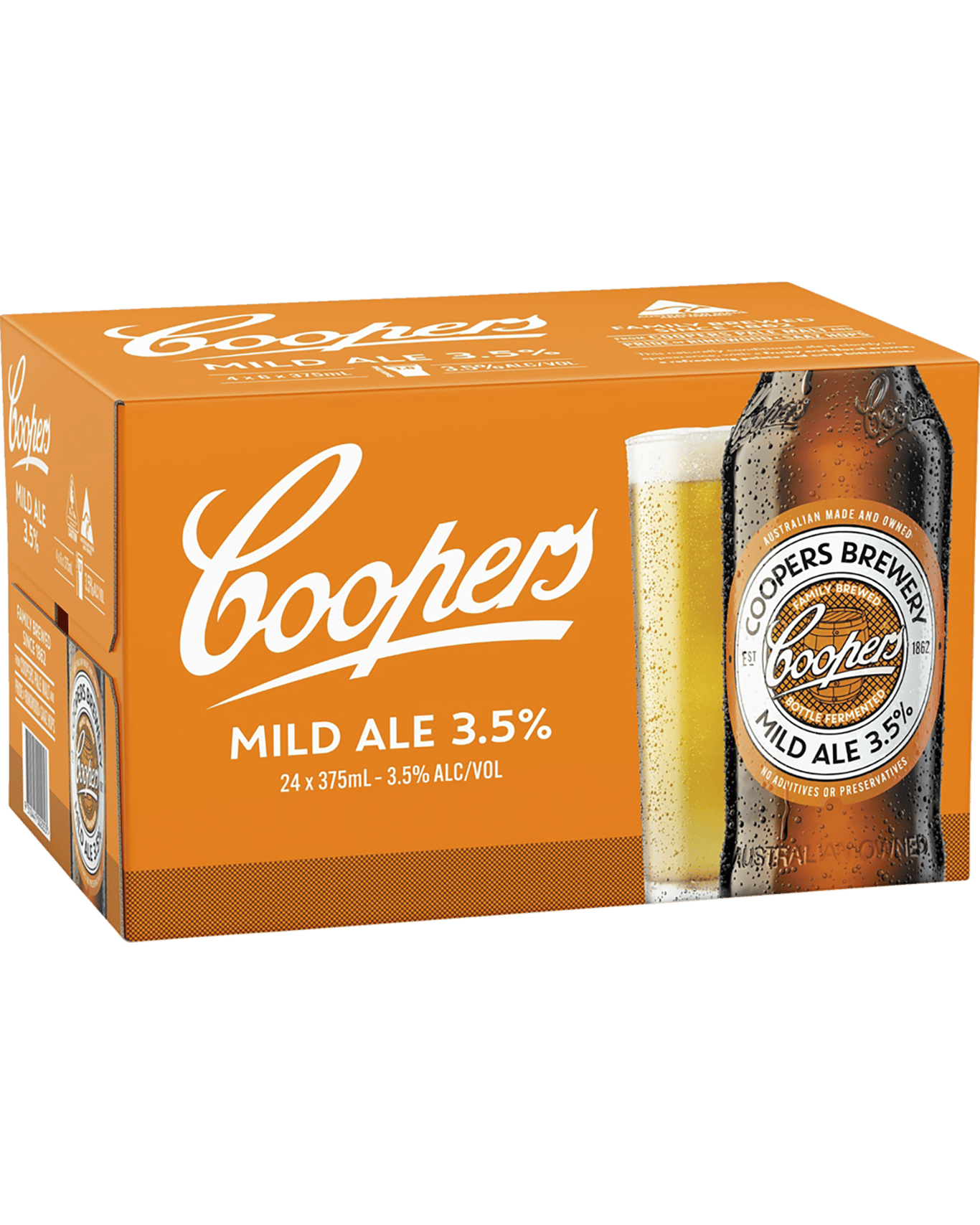 Buy Coopers Mild Ale 3.5% Bottles 375ml Online @Lowest Price