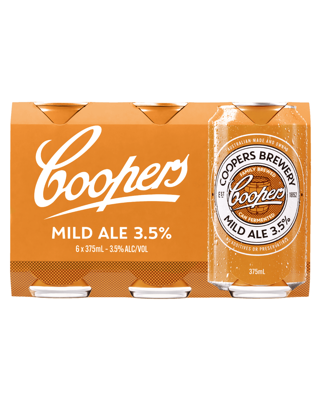 Buy Coopers Mild Ale 3.5% Cans 375ml Online @Lowest Price