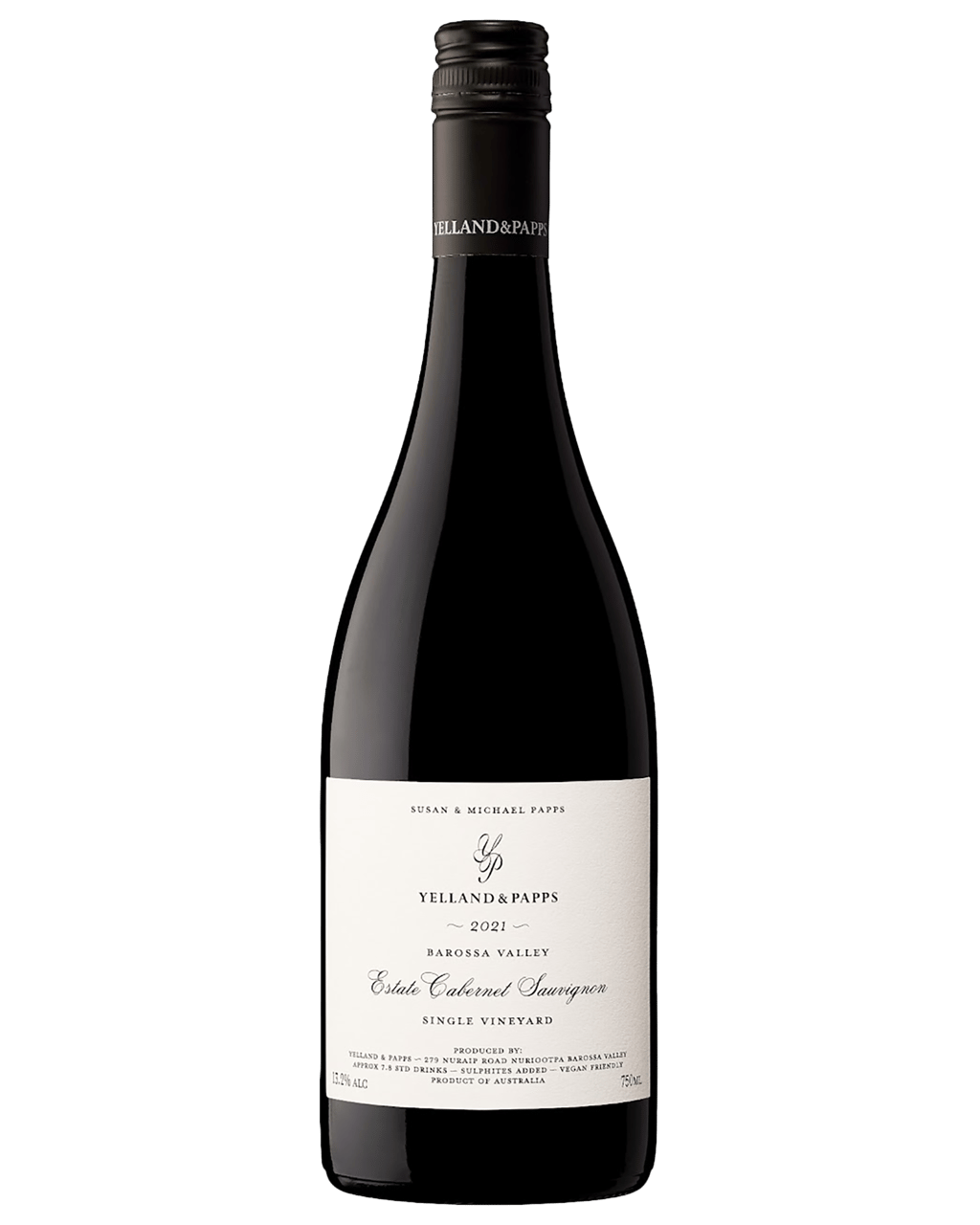 Buy Yelland & Papps Single Vineyard Cabernet Sauvignon 2021 Online ...
