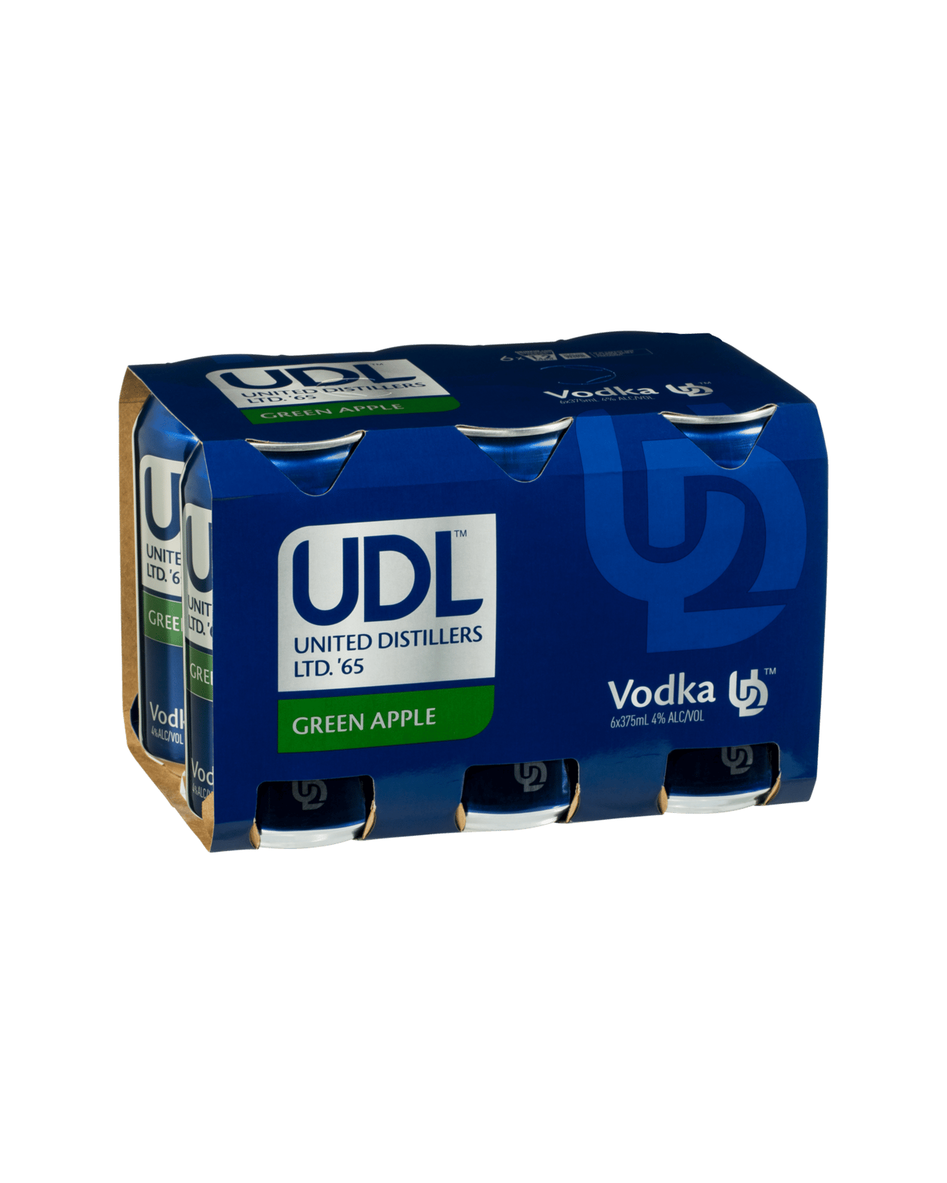 Buy Udl Vodka & Green Apple Cans 375ml Online @Lowest Price