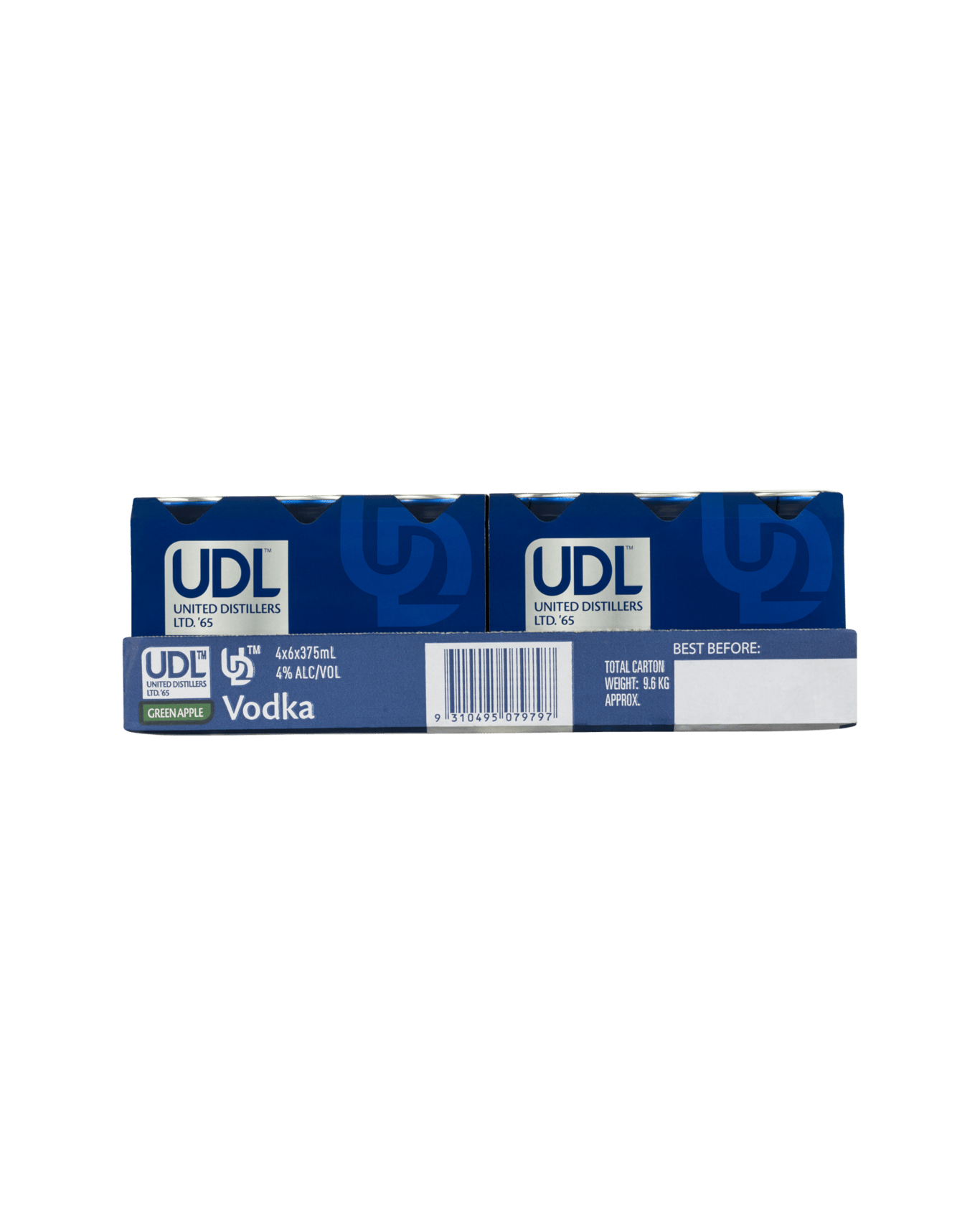 Buy Udl Vodka & Green Apple Cans 375ml Online @Lowest Price