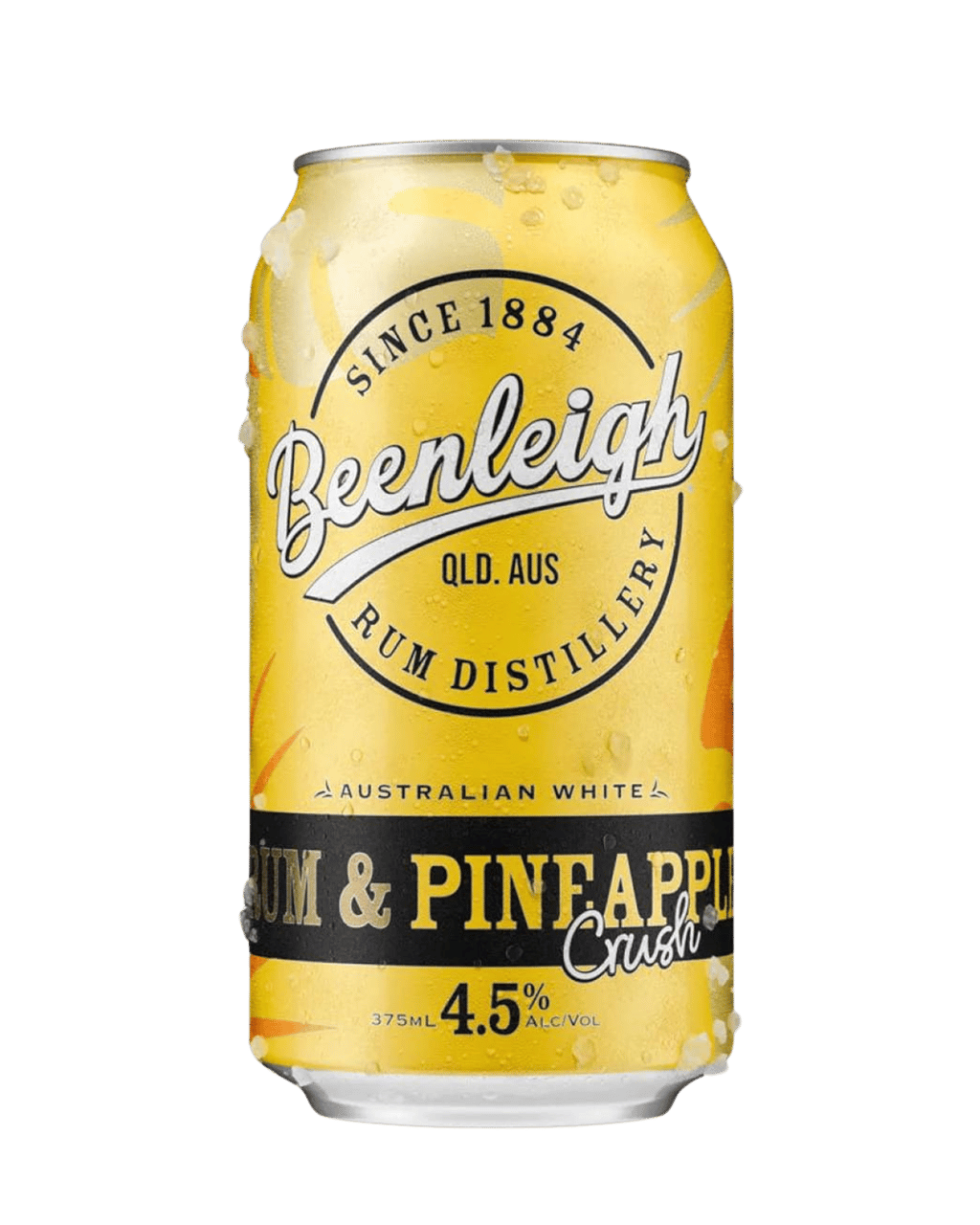 Buy Beenleigh White Rum And Pineapple Crush Cans 375ml Online @Lowest Price