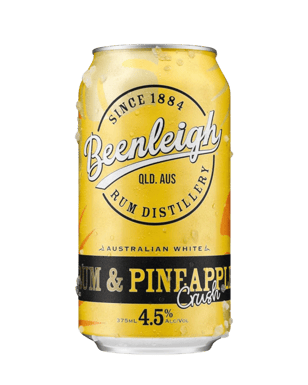 Buy Beenleigh White Rum And Pineapple Crush Cans 375ml Online @Lowest Price