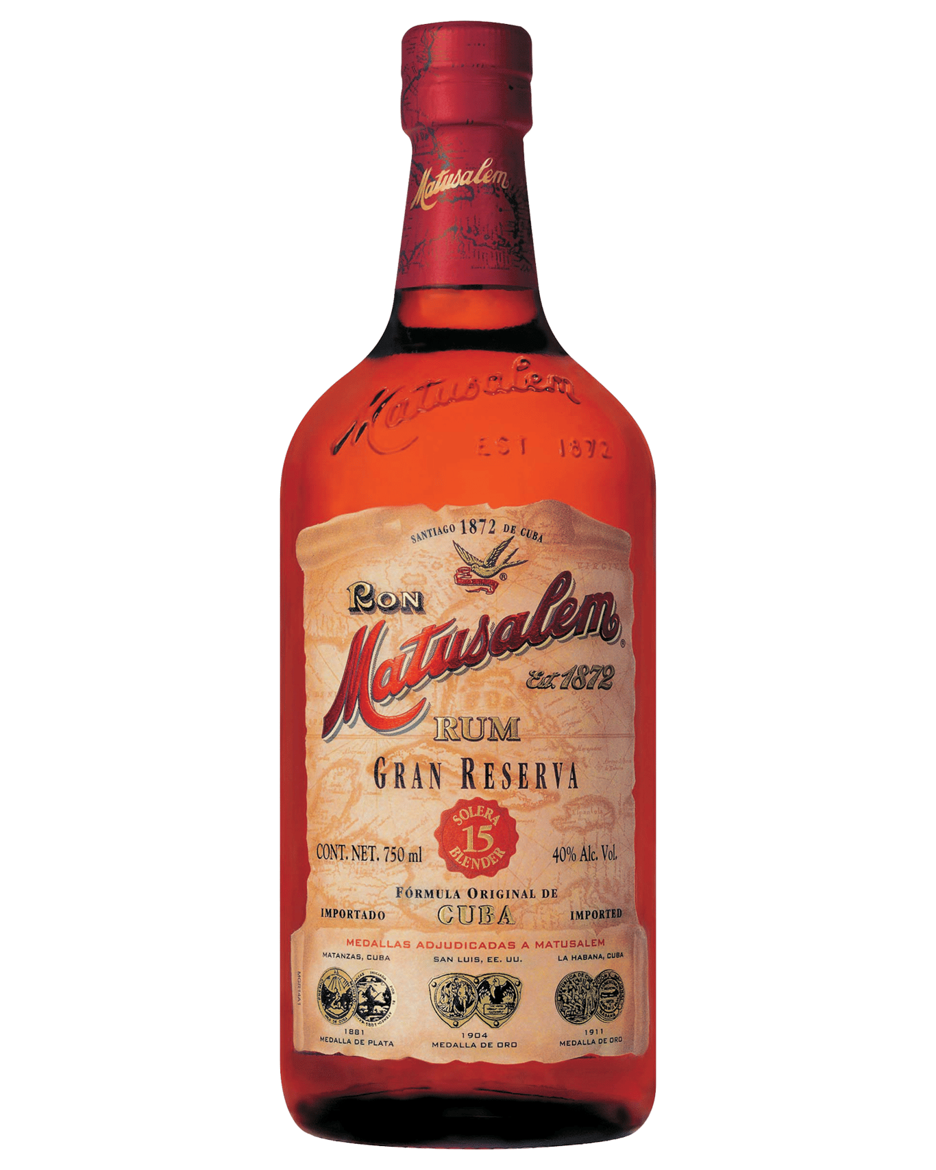 Buy Matusalem Gran Reserva 15 Year Old Solera Rum 700ml Online @Lowest ...