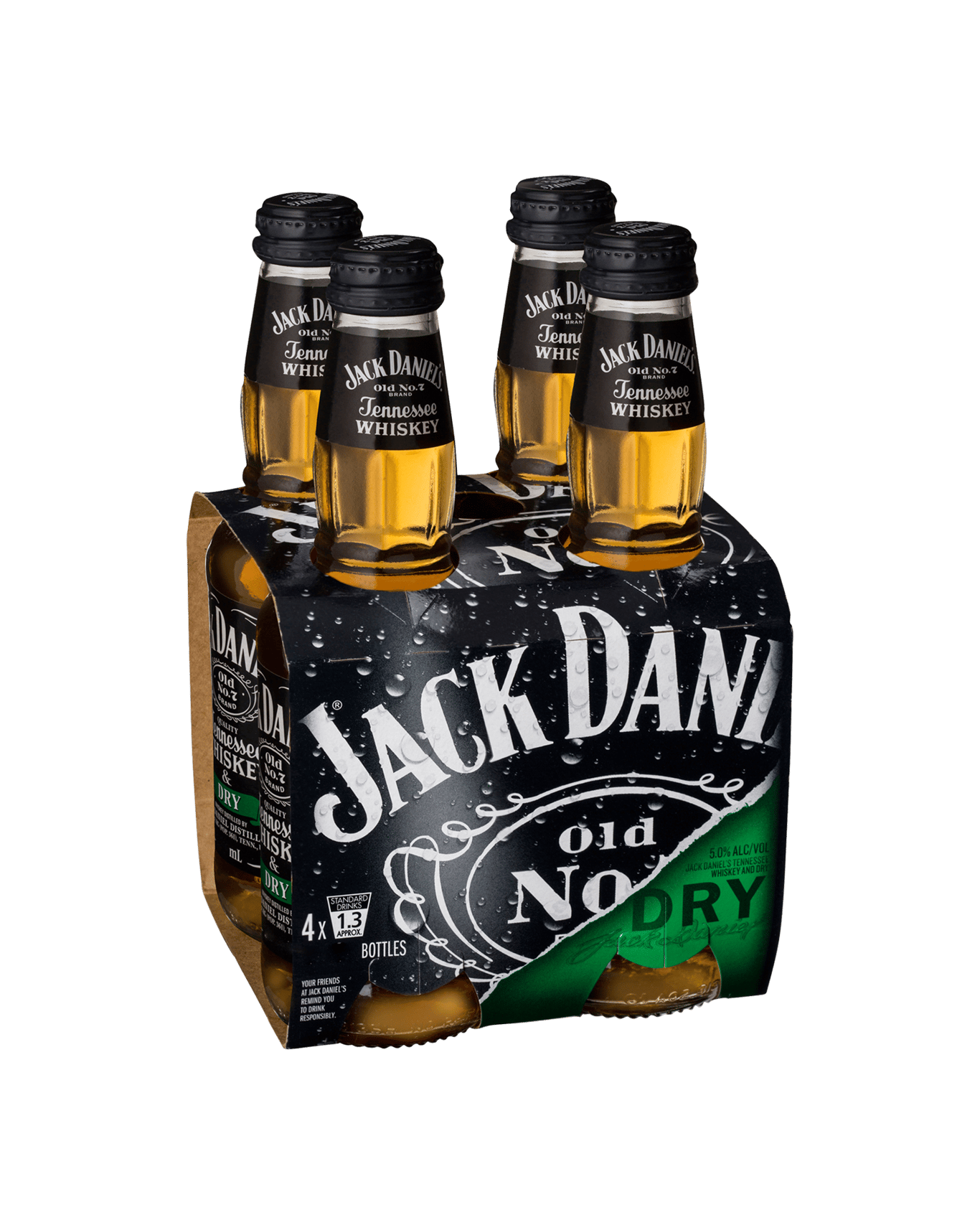 Buy Jack Daniel's Tennessee Whiskey & Dry Bottle 340ml Online @Lowest Price