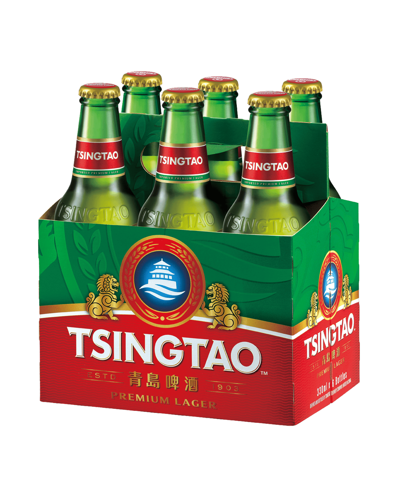 Buy Tsingtao Premium Lager Bottles 330ml Online @Lowest Price