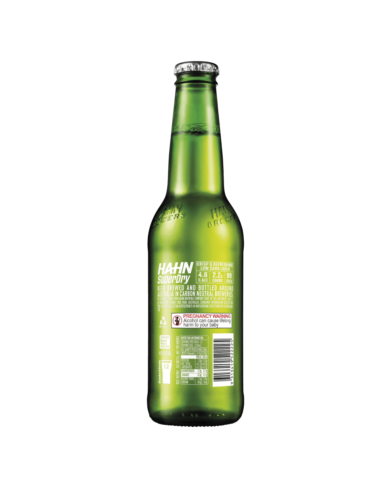 Buy Hahn Super Dry Lager Bottles 330ml Online @Lowest Price