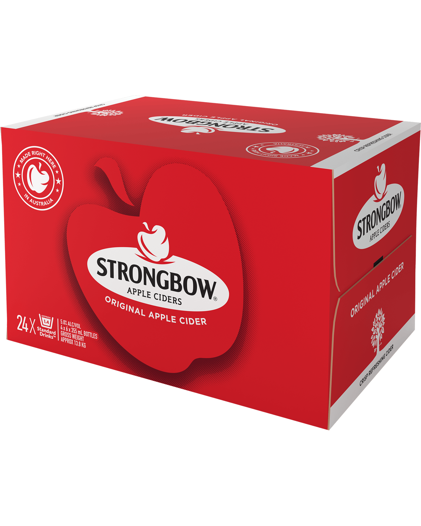 Buy Strongbow Original Apple Cider Bottles 355ml Online @Lowest Price
