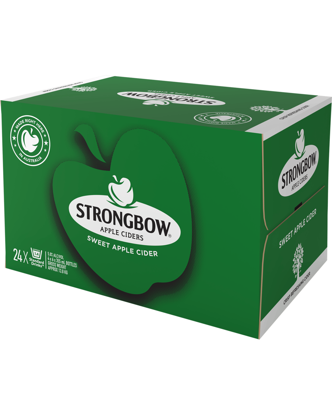 Buy Strongbow Sweet Apple Cider Bottles 355ml Online @Lowest Price