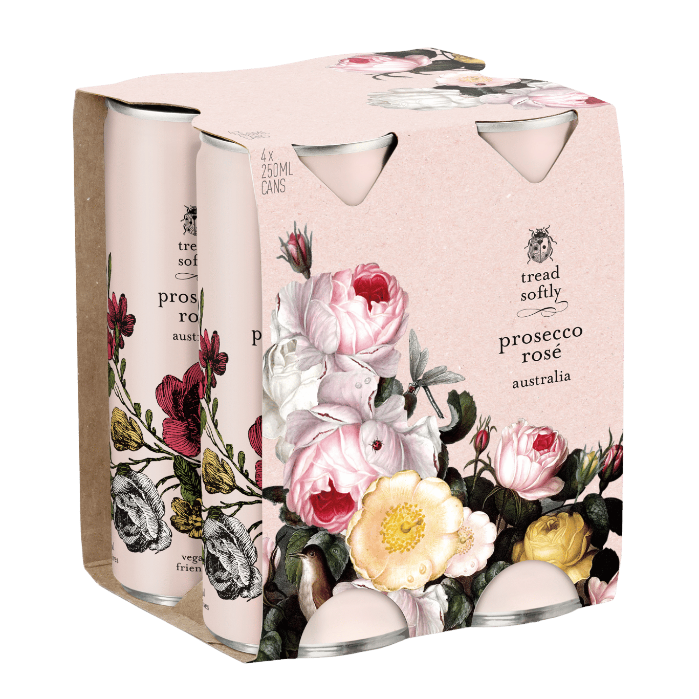Buy Tread Softly Prosecco Rosé Can 250ml Online @Lowest Price