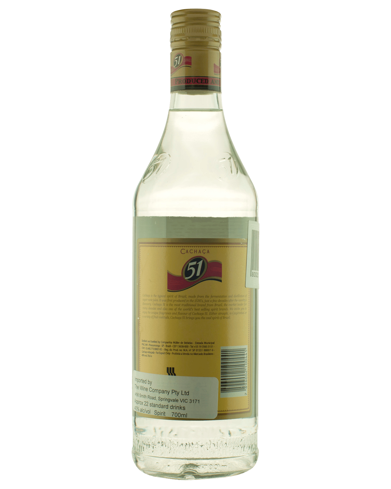 Buy Cachaça 51 Cachaça 700ml Online @Lowest Price