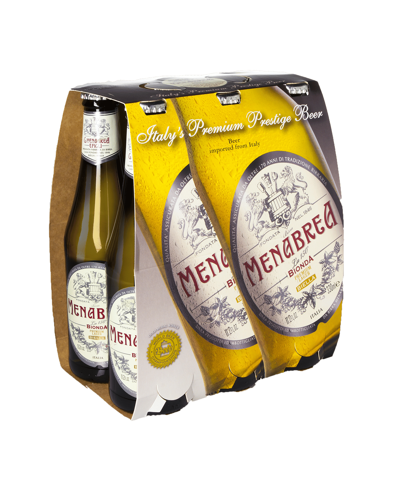 Buy Menabrea Birra Bottle 330ml Online @Lowest Price