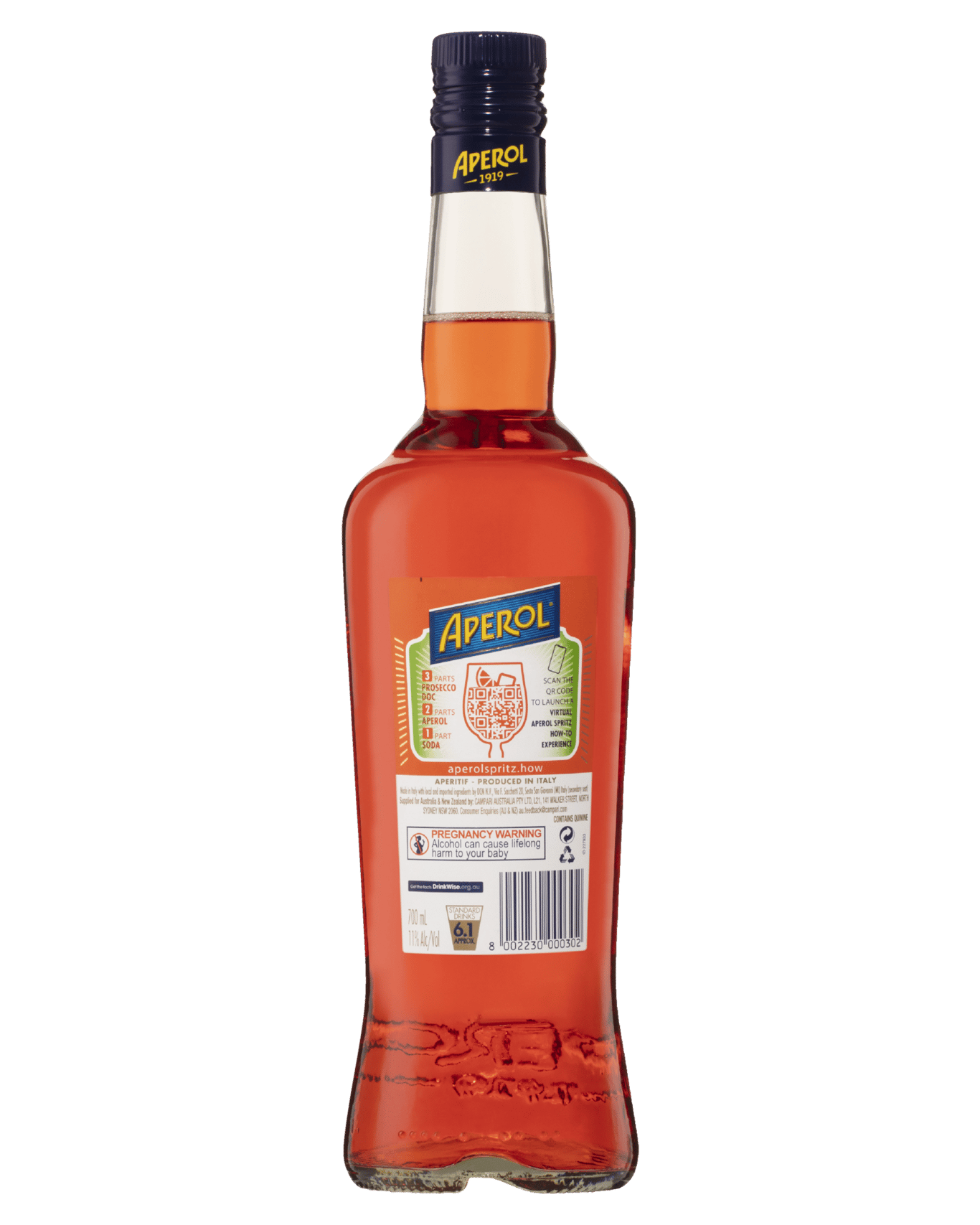 Buy Aperol Aperitivo 700ml Online @Lowest Price