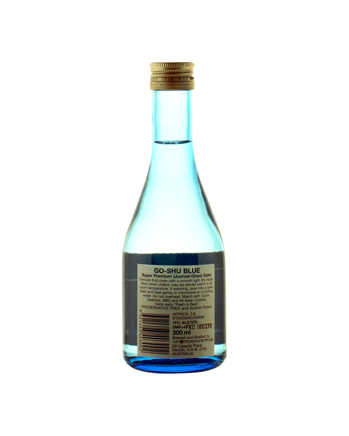 Buy Go-shu Blue Sake 300ml Online @Lowest Price