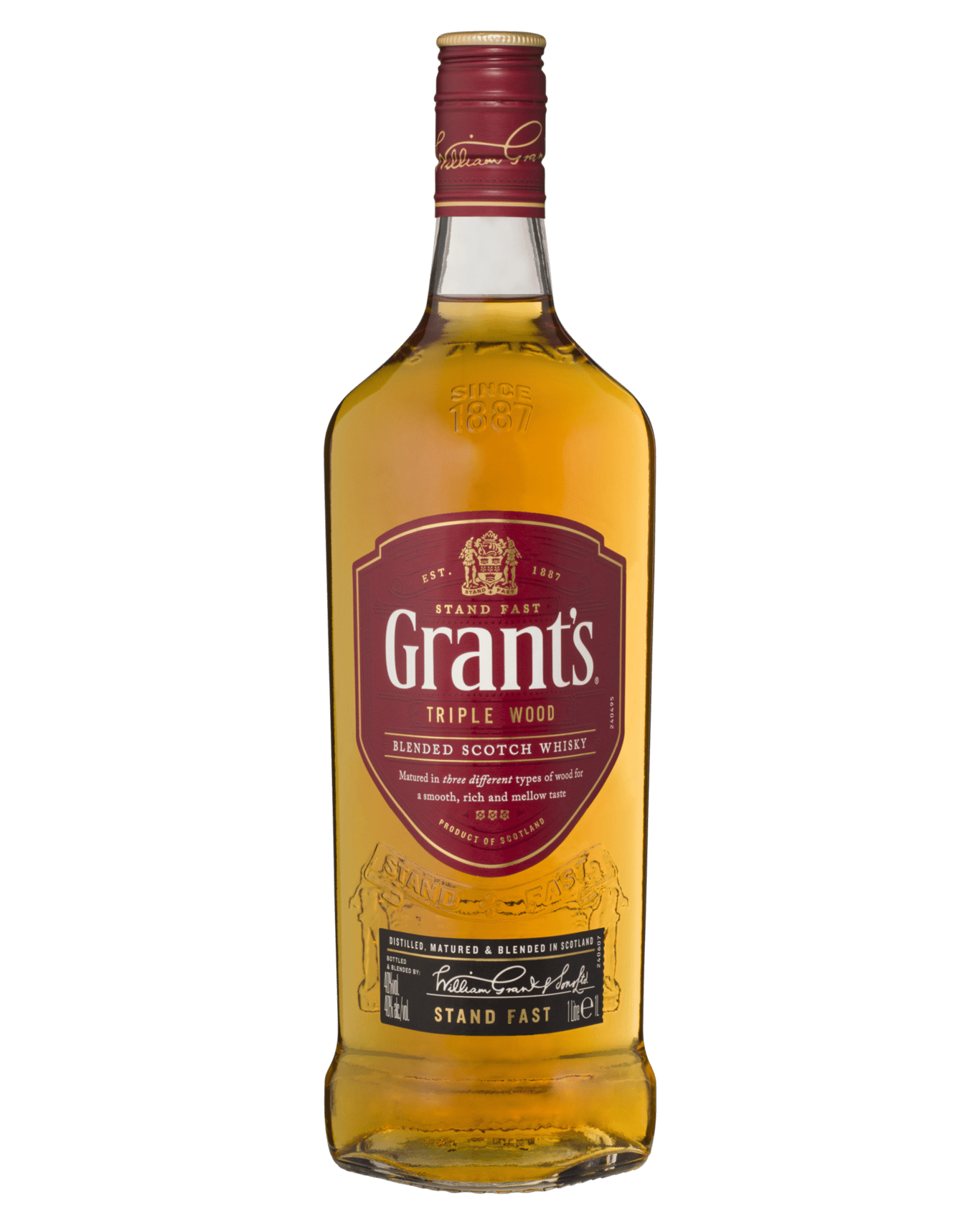 Buy Grant's Triple Wood Blended Scotch Whisky 1l Online @Lowest Price
