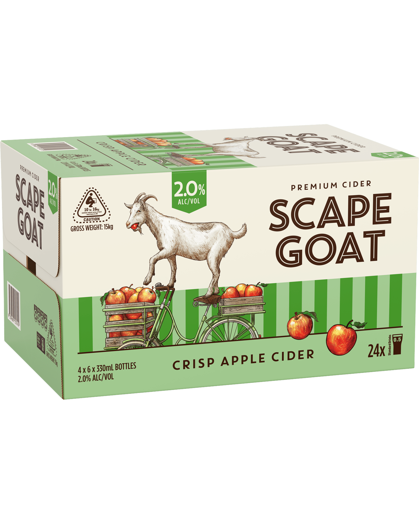 Buy Scape Goat Apple Cider 2 Percent 330ml Online @Lowest Price