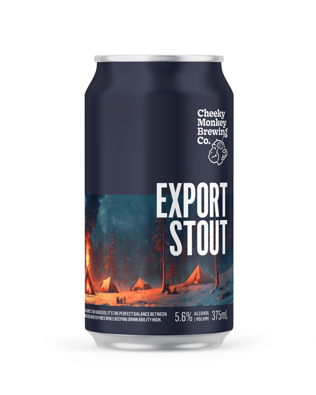 Buy Cheeky Monkey Export Stout Can 375ml Online @Lowest Price