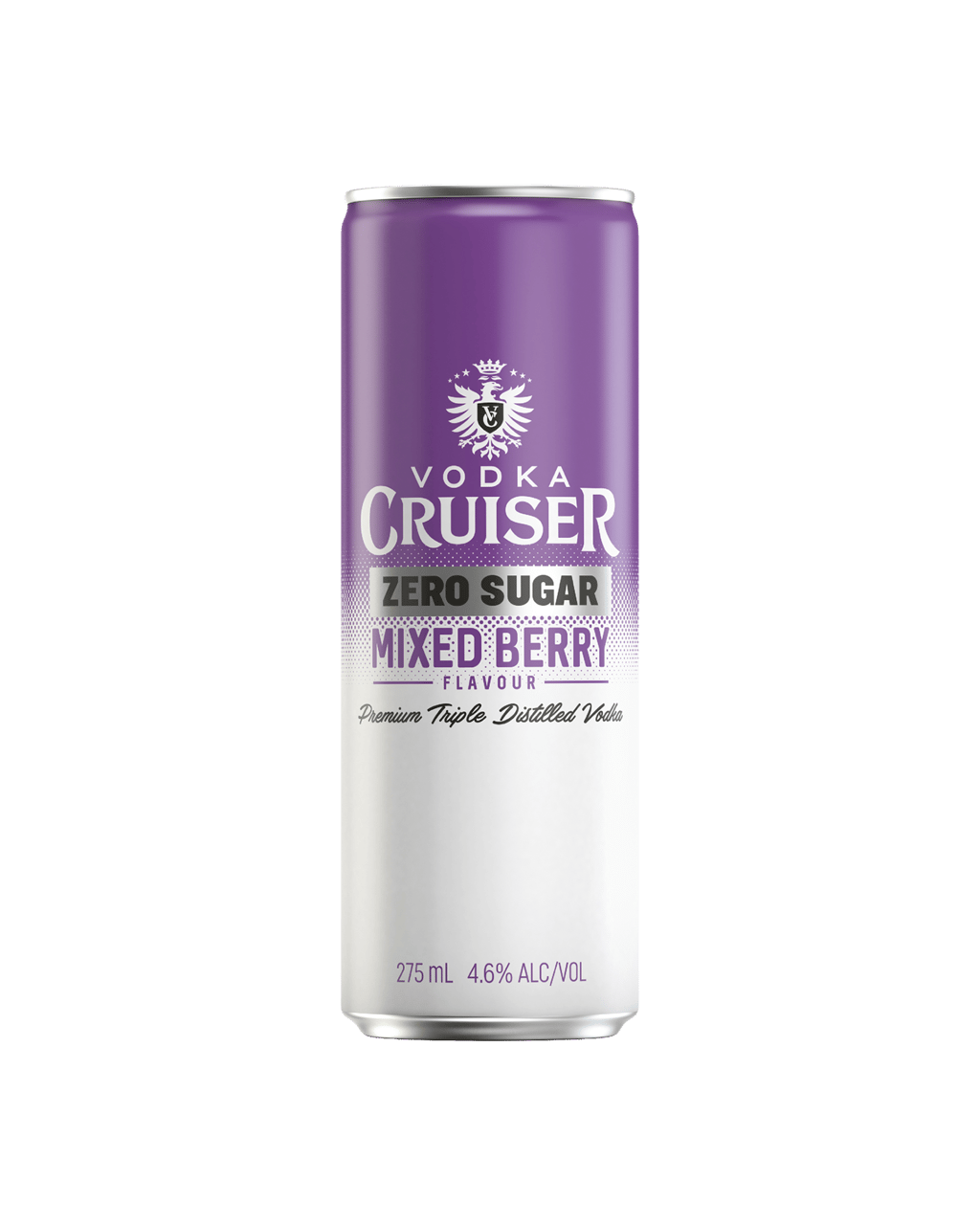 Buy Vodka Cruiser Zero Sugar Mixed Berry Cans 275ml Online @Lowest Price