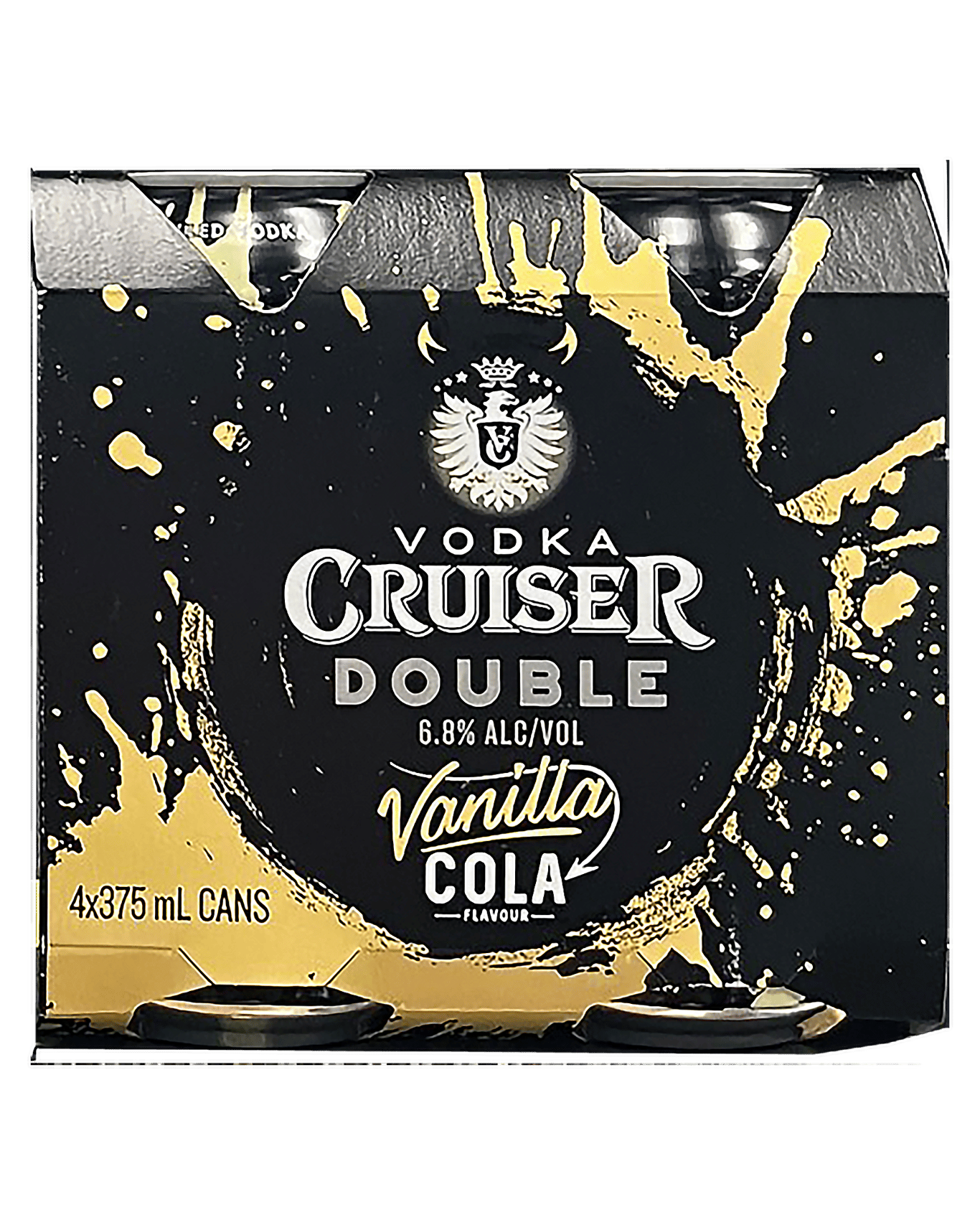 Buy Vodka Cruiser Double Vanilla And Cola Cans 375ml Online @Lowest Price